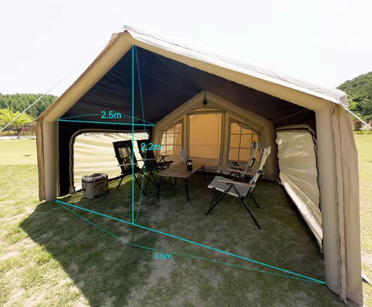 Coody Air Tent 8.0 - Inflatable Tent – Coody Tents Official reseller ...